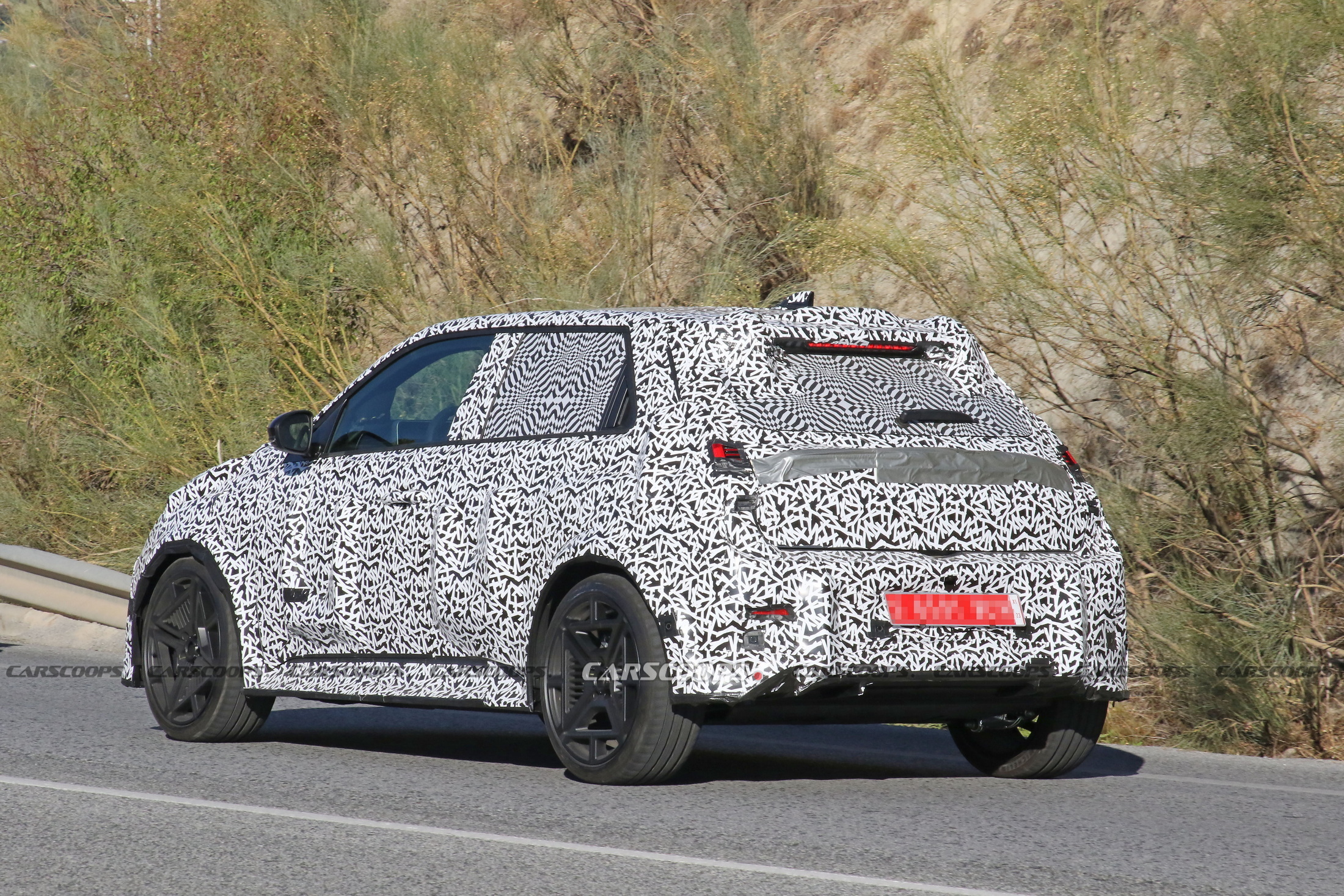 2024 Alpine A290 Electric Hot Hatch Tries To Hide Sharp Bodykit In Spy ...