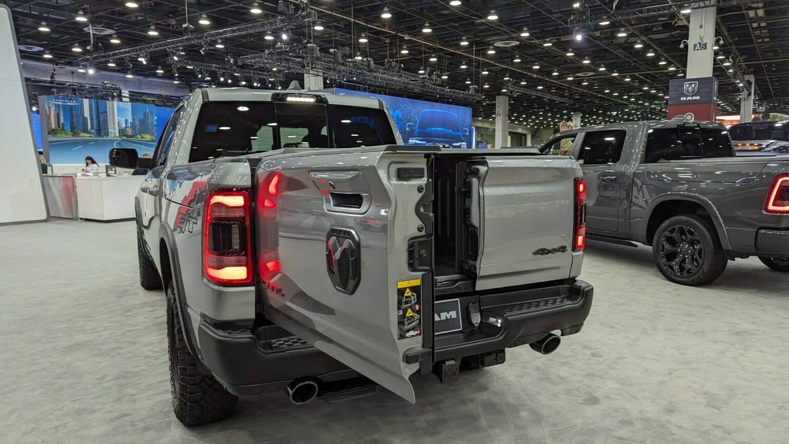 We Pit The New Ford F-150 Pro Access Tailgate Against Ram’s ...