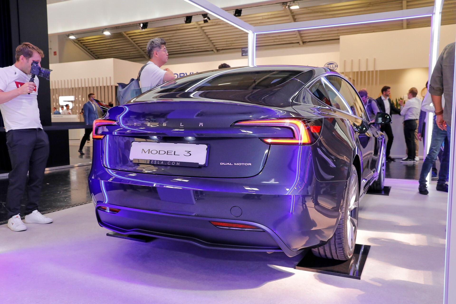 Facelifted Tesla Model 3 Brings Its Updated Styling To Munich | Carscoops