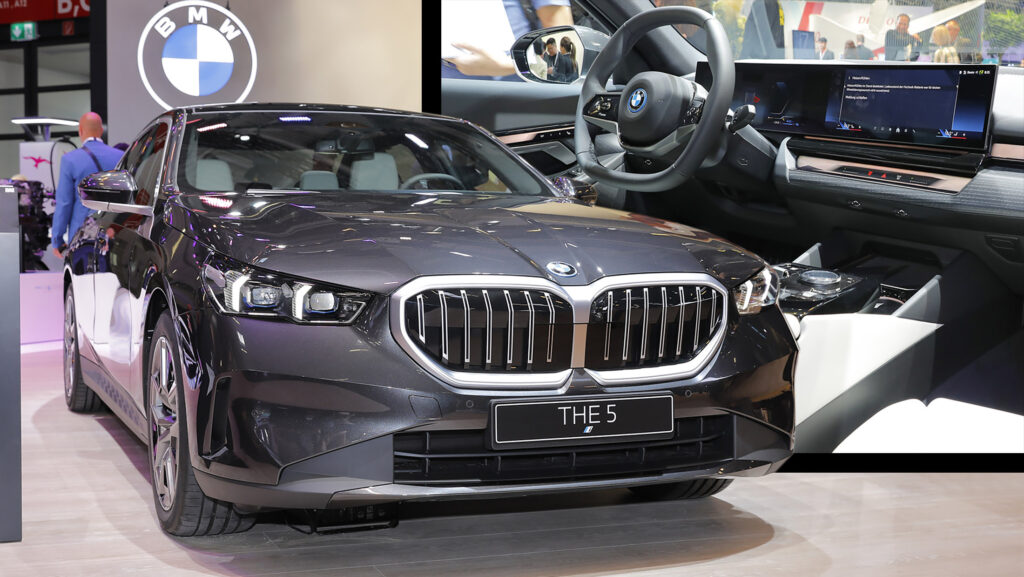 2024 BMW 530e PHEV Debuts In Munich Next To The Fully Electric I5