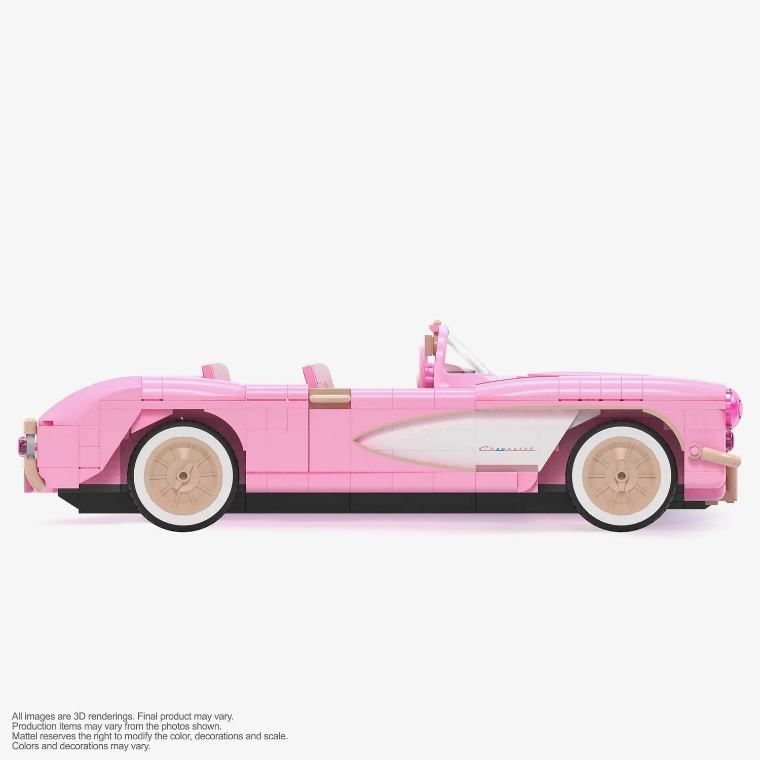 Better Than Lego? MEGA’s Barbie Corvette Is Classically Cool And Up For ...