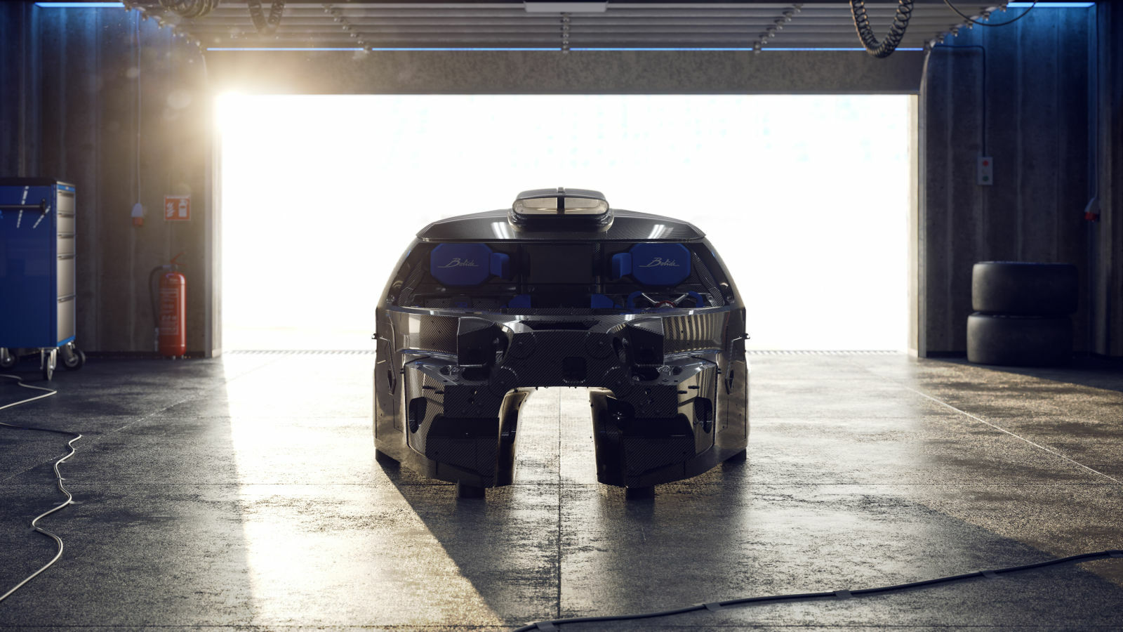 Bugatti Bolide Track Hypercar Has A Special Monocoque With Incredible ...