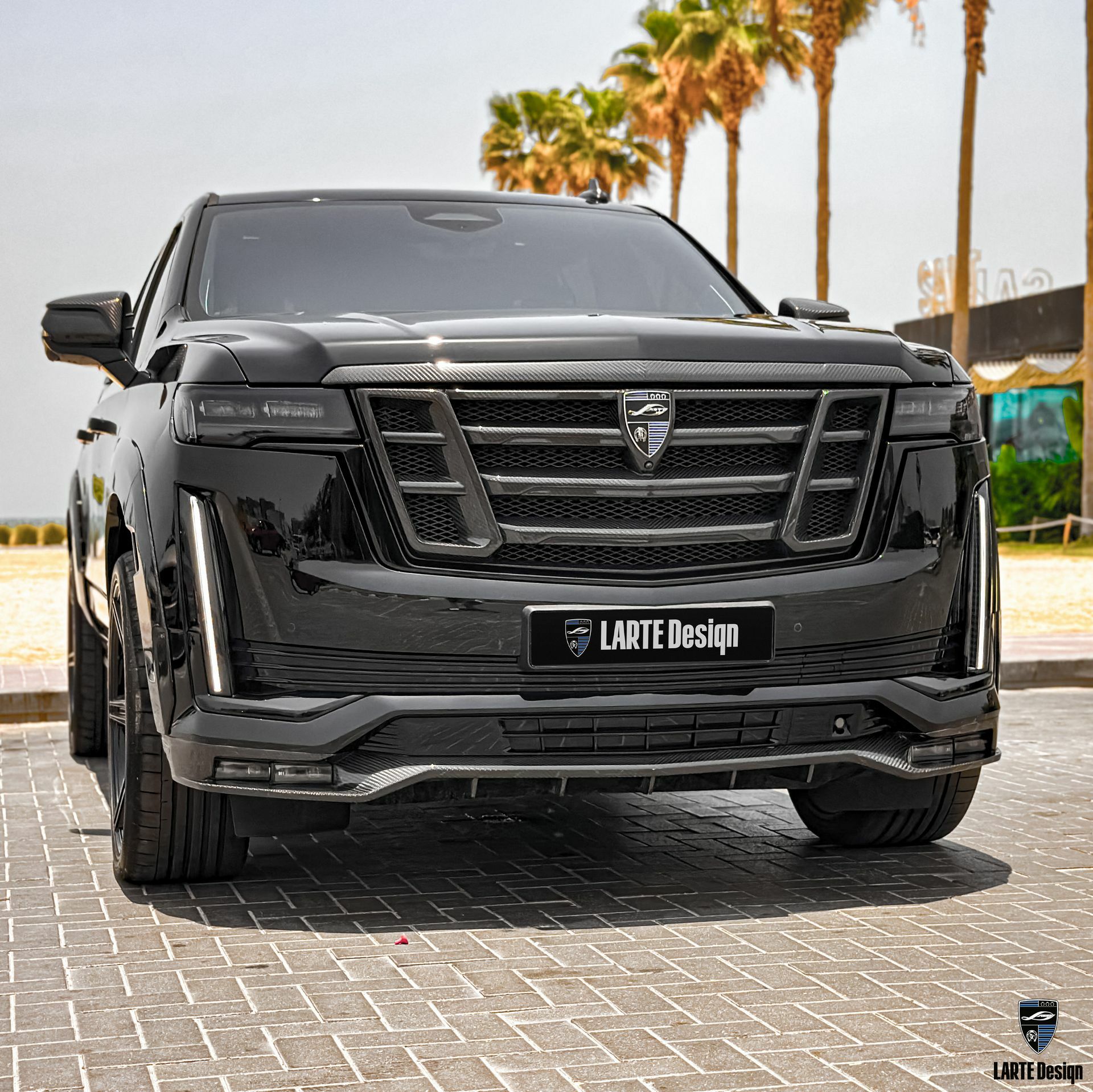 Larte Design Gives The Cadillac Escalade All The Carbon Fiber | Carscoops