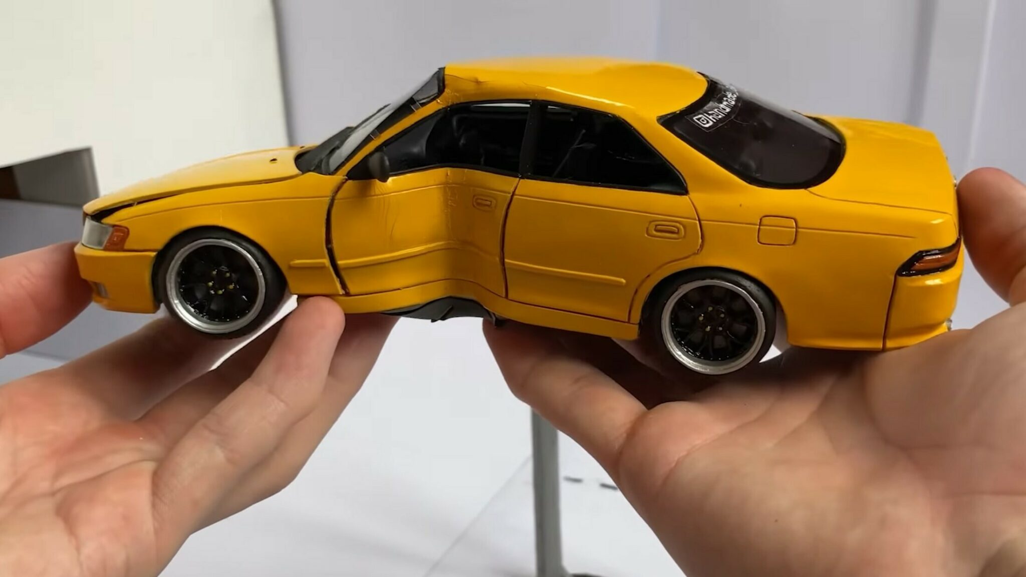 This Guy Replicates Crash Tests With Extremely Detailed Scale Models ...