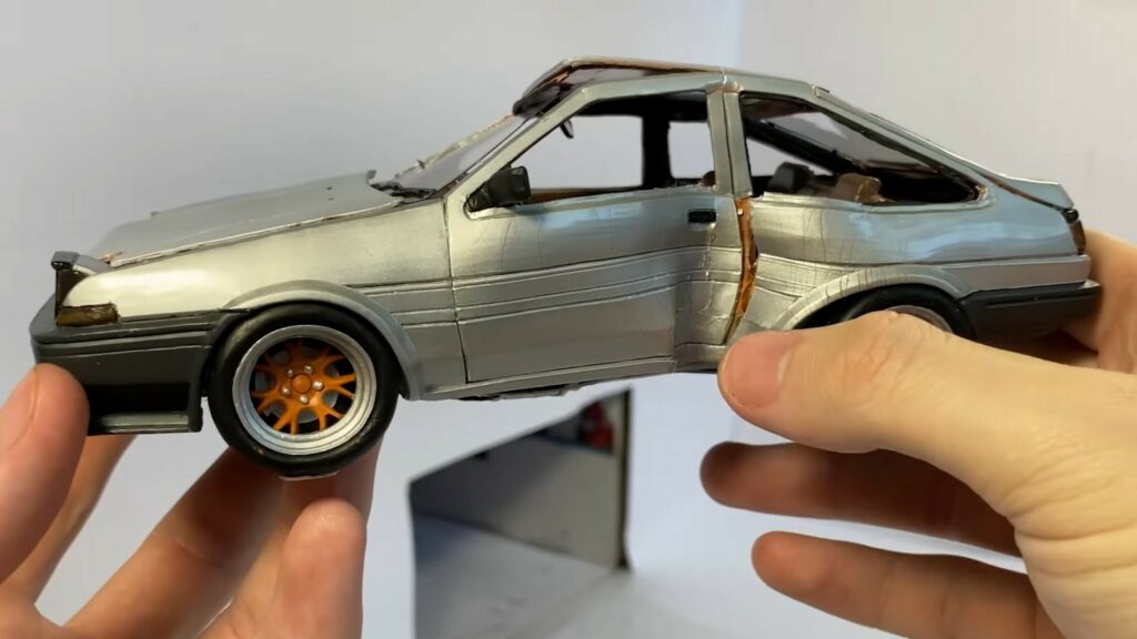 This Guy Replicates Crash Tests With Extremely Detailed Scale Models ...