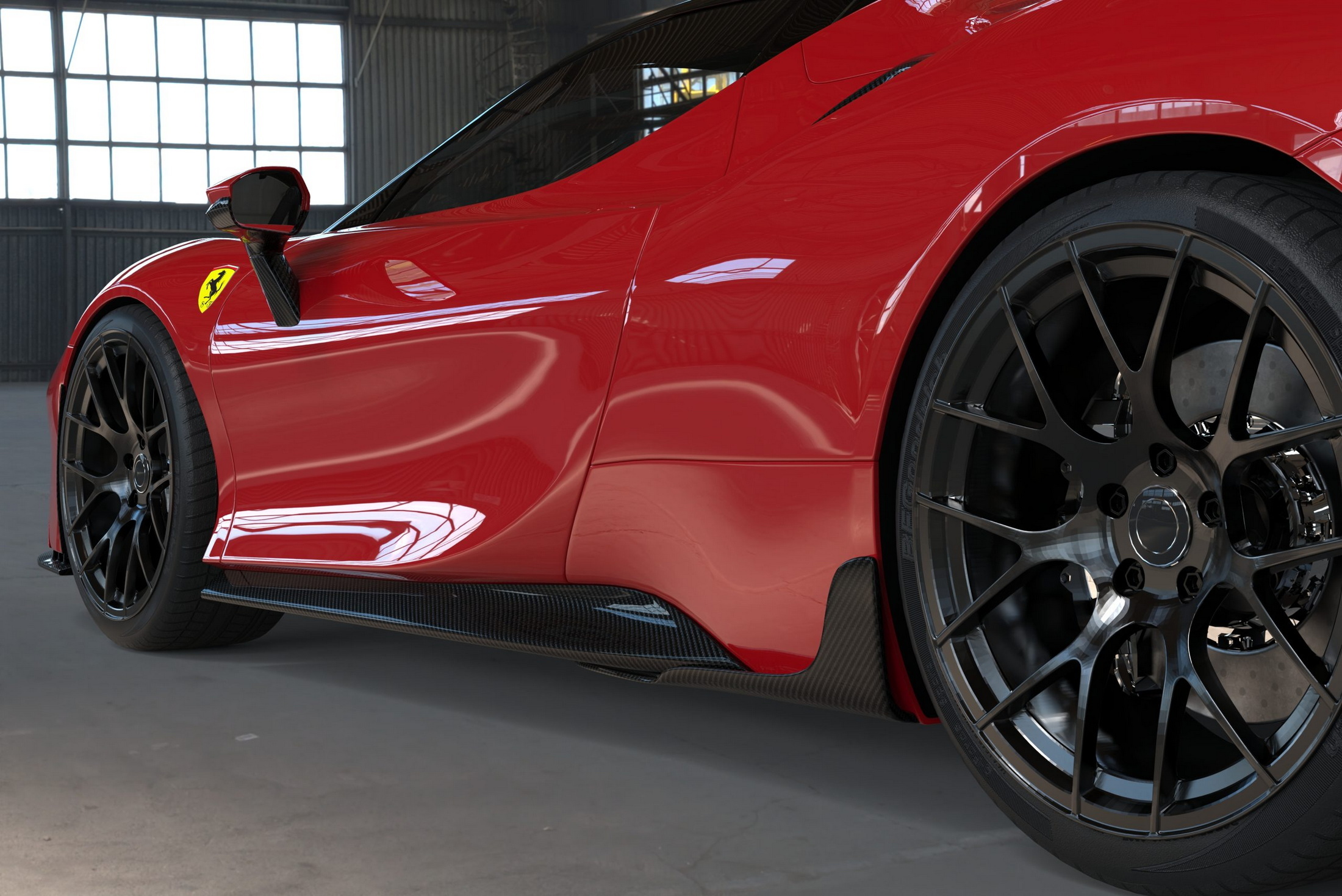 Ferrari SF90 Gains Carbon Fiber Wing, Titanium Exhaust, And More Power ...