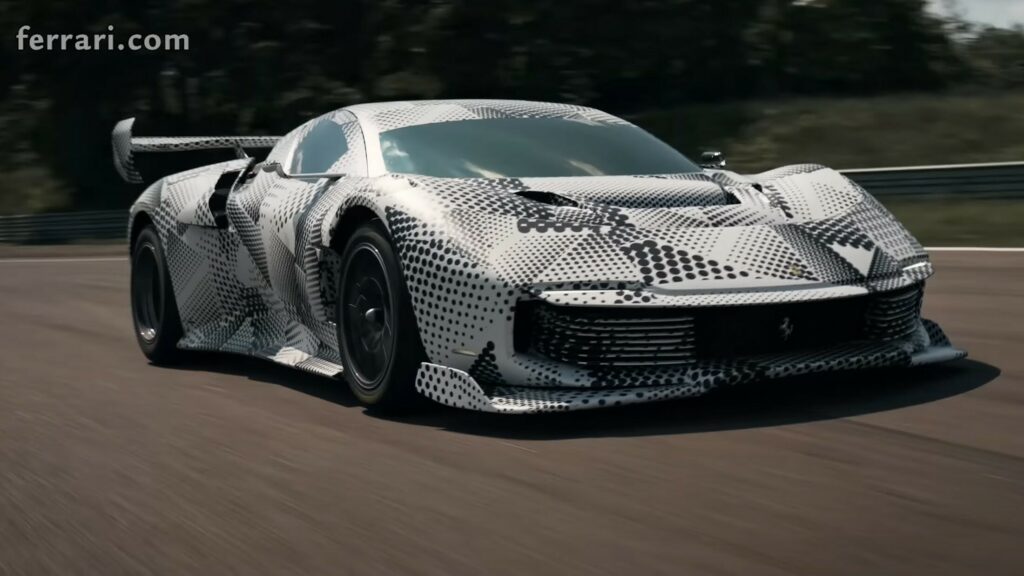 Watch The One-Off Ferrari KC23 Hit The Track Before Final Unwrapping ...