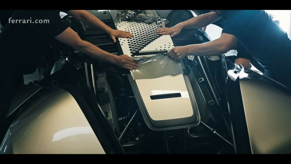 Watch The One-Off Ferrari KC23 Hit The Track Before Final Unwrapping ...