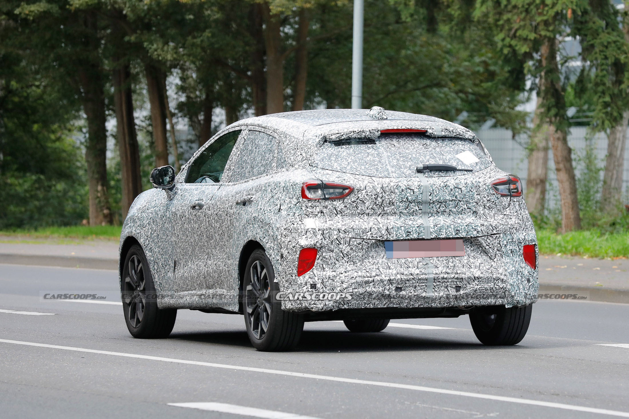 Facelited Ford Puma Spotted Again, This Time In Non-ST Spec | Carscoops