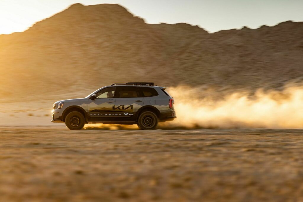 This Modded Kia Telluride X-Pro Is Tackling The 2023 Rebelle Rally ...