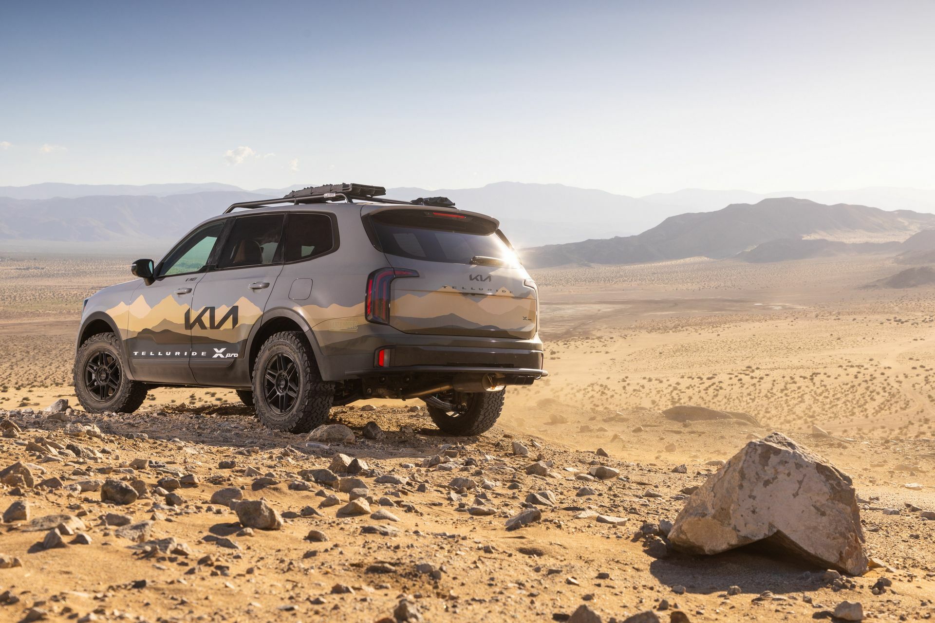 This Modded Kia Telluride X-Pro Is Tackling The 2023 Rebelle Rally ...