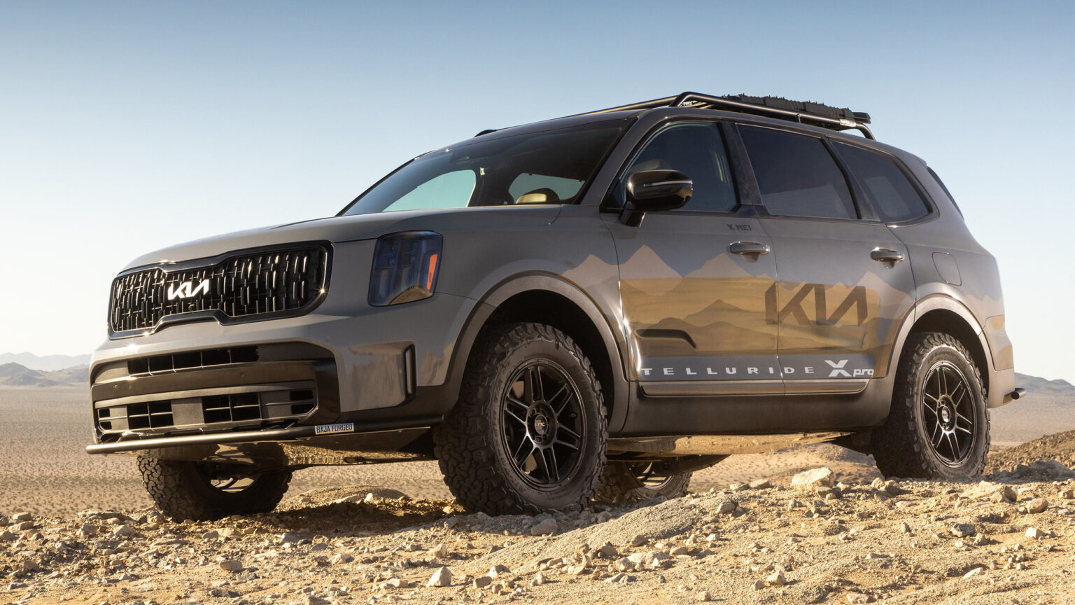 This Modded Kia Telluride X-Pro Is Tackling The 2023 Rebelle Rally ...