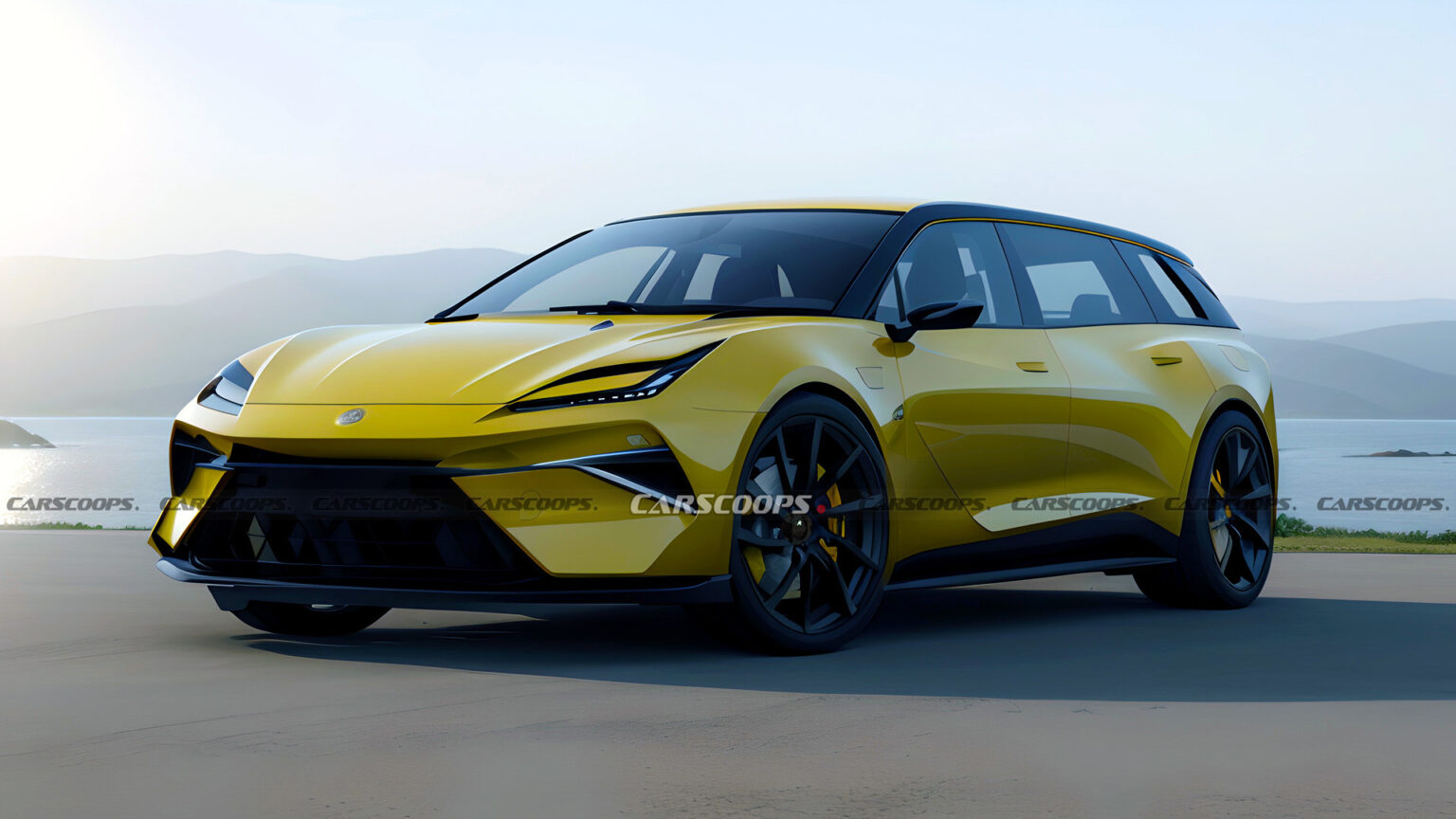 The Lotus Emeya Could Spawn The Ultimate Electric Wagon | Carscoops