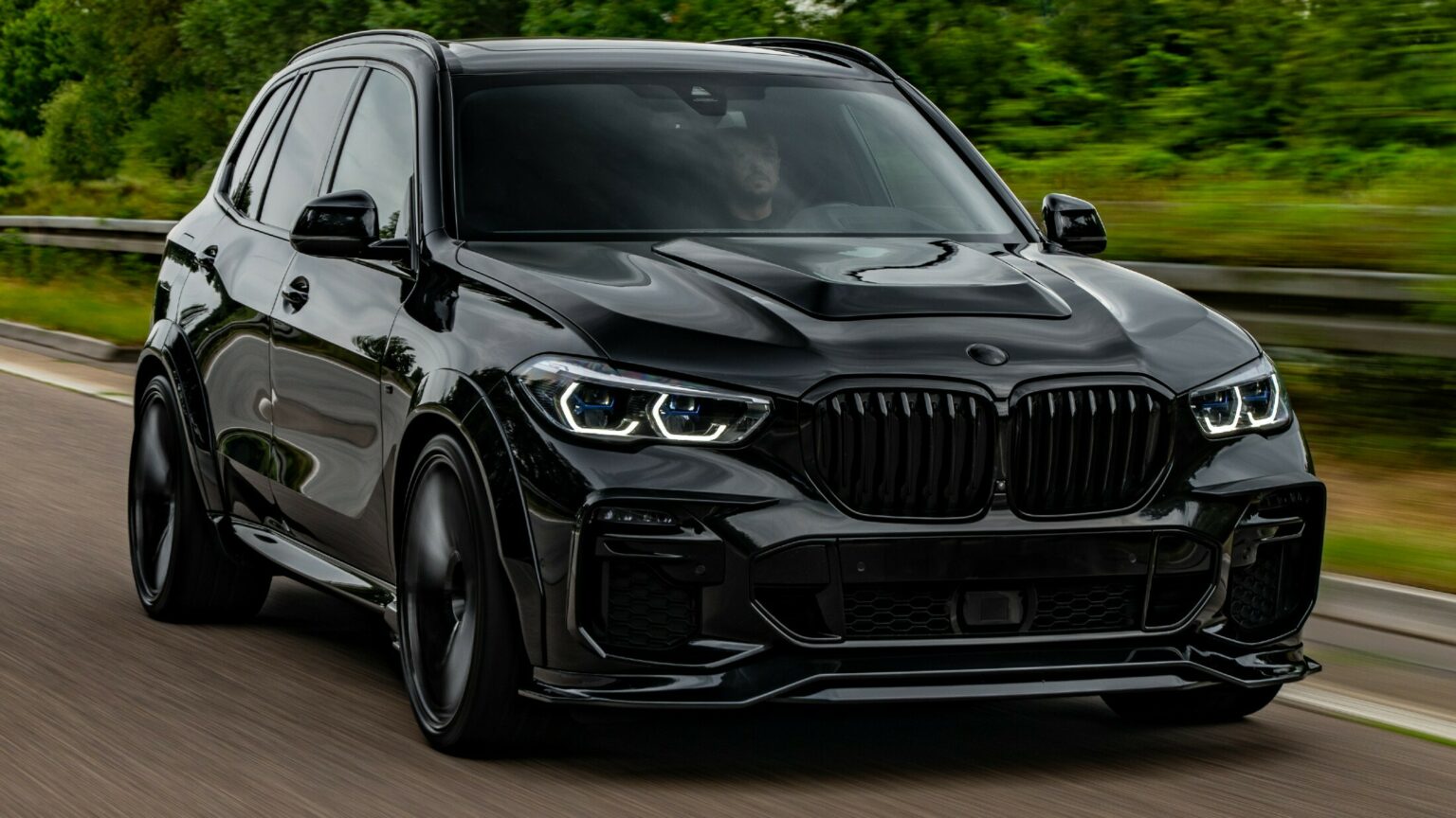 Pre-Facelifted BMW X5 PHEV Gets Sinister Looks With Wide Bodykit And 23 ...