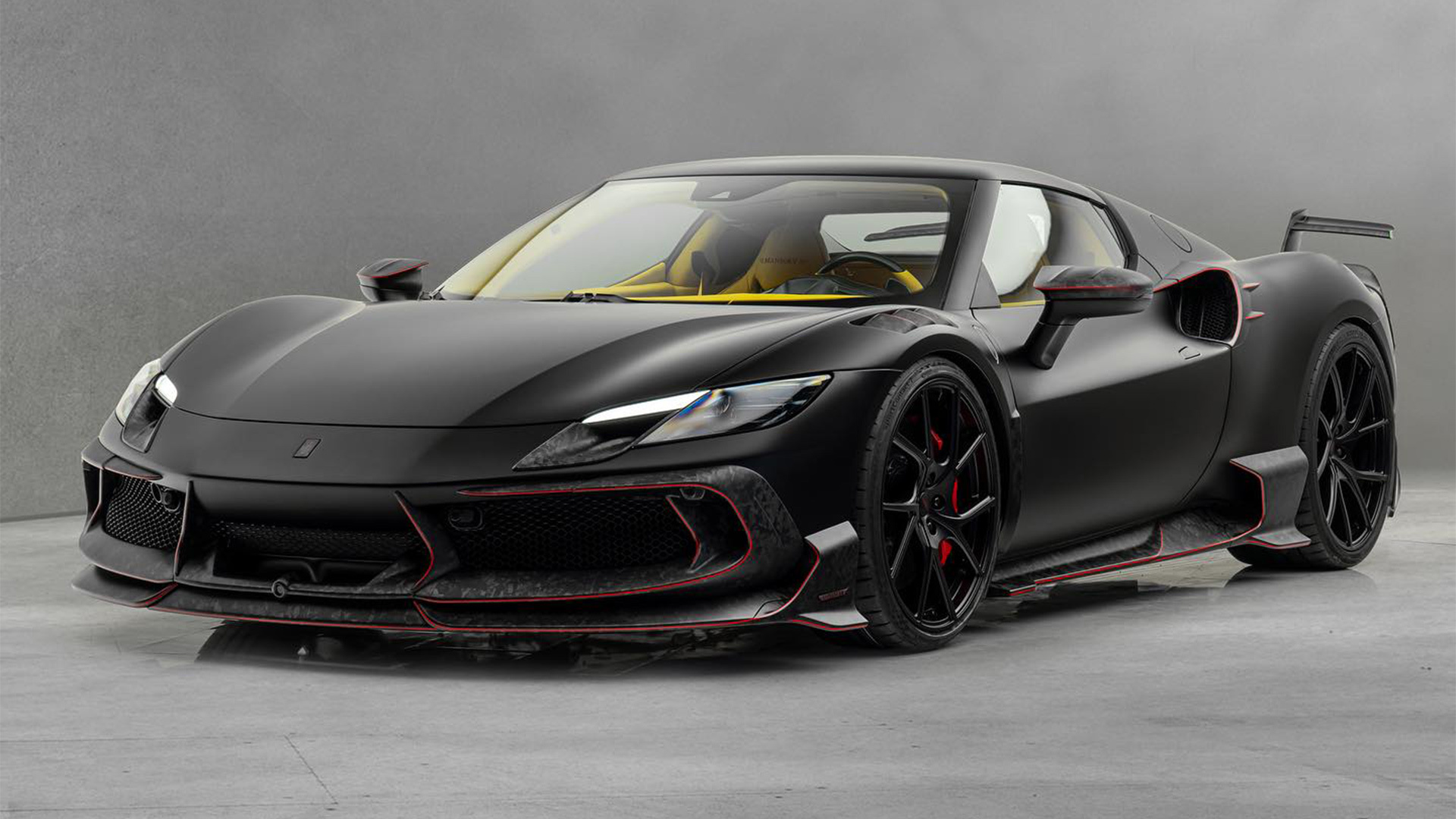 Mansory’s 870 HP Ferrari 296 GTB Tempesta Is All About Forged Carbon ...