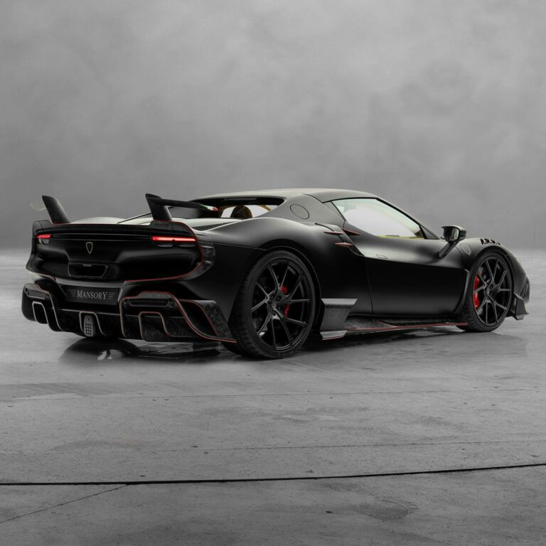 Mansory’s 870 HP Ferrari 296 GTB Tempesta Is All About Forged Carbon ...
