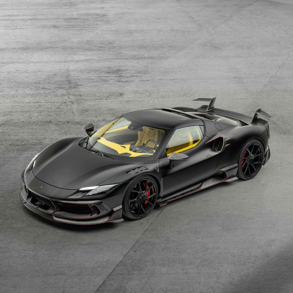 Mansory’s 870 HP Ferrari 296 GTB Tempesta Is All About Forged Carbon ...