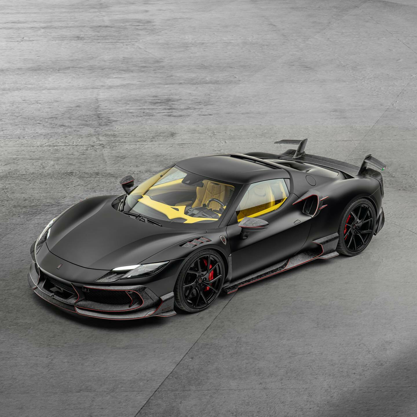 Mansory’s 870 HP Ferrari 296 GTB Tempesta Is All About Forged Carbon ...