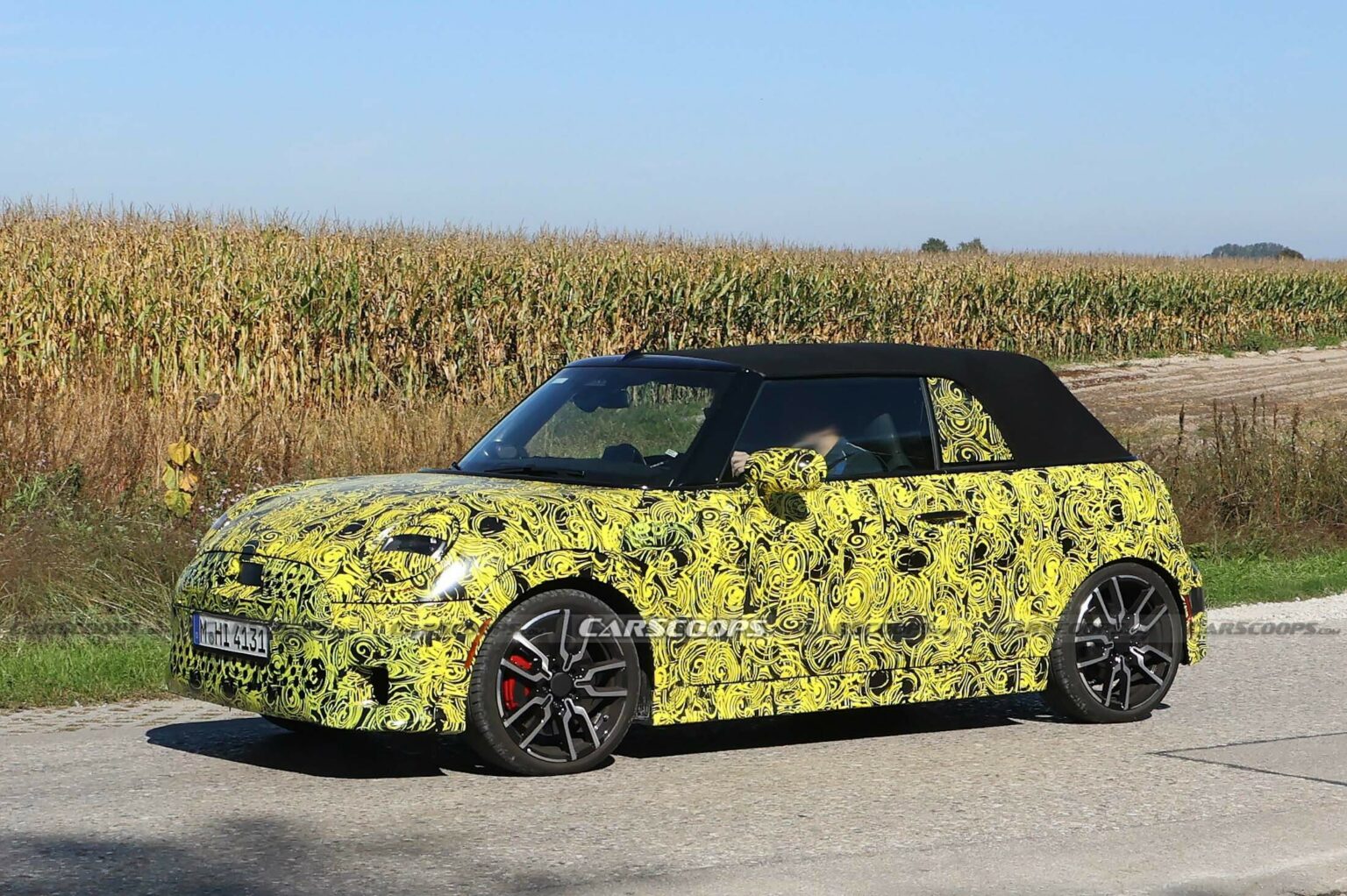 2025 Mini Convertible Spied For First Time With Old-School ICE Power ...