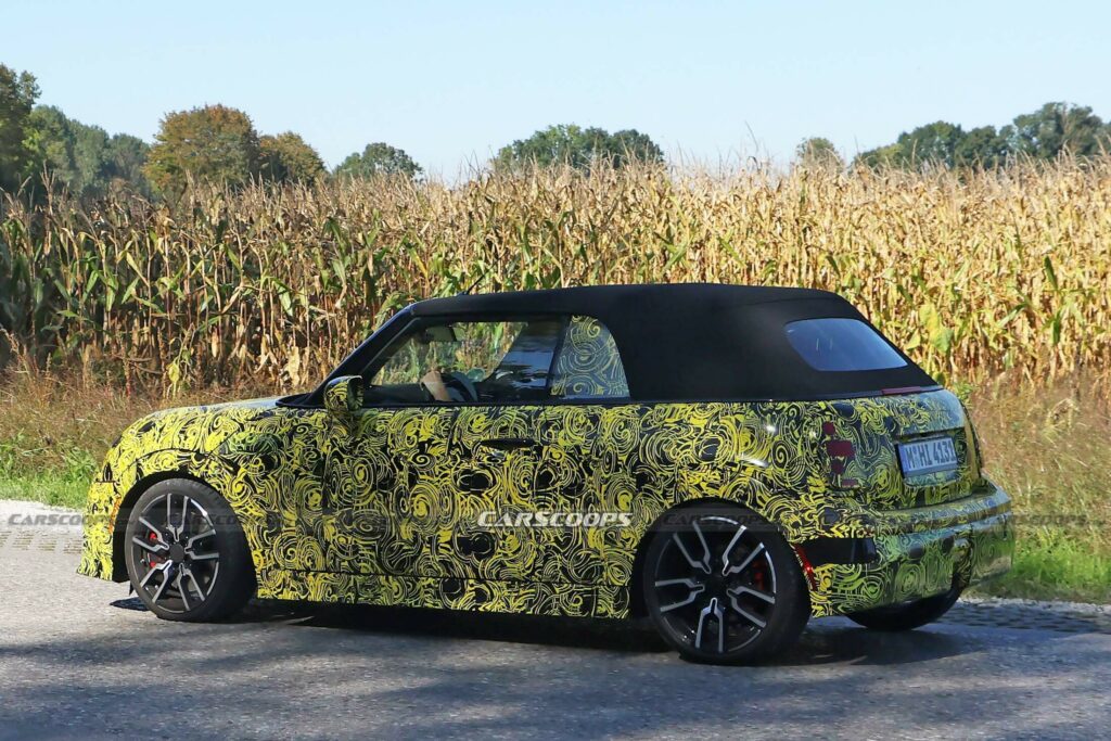 2025 Mini Convertible Spied For First Time With Old-School ICE Power ...