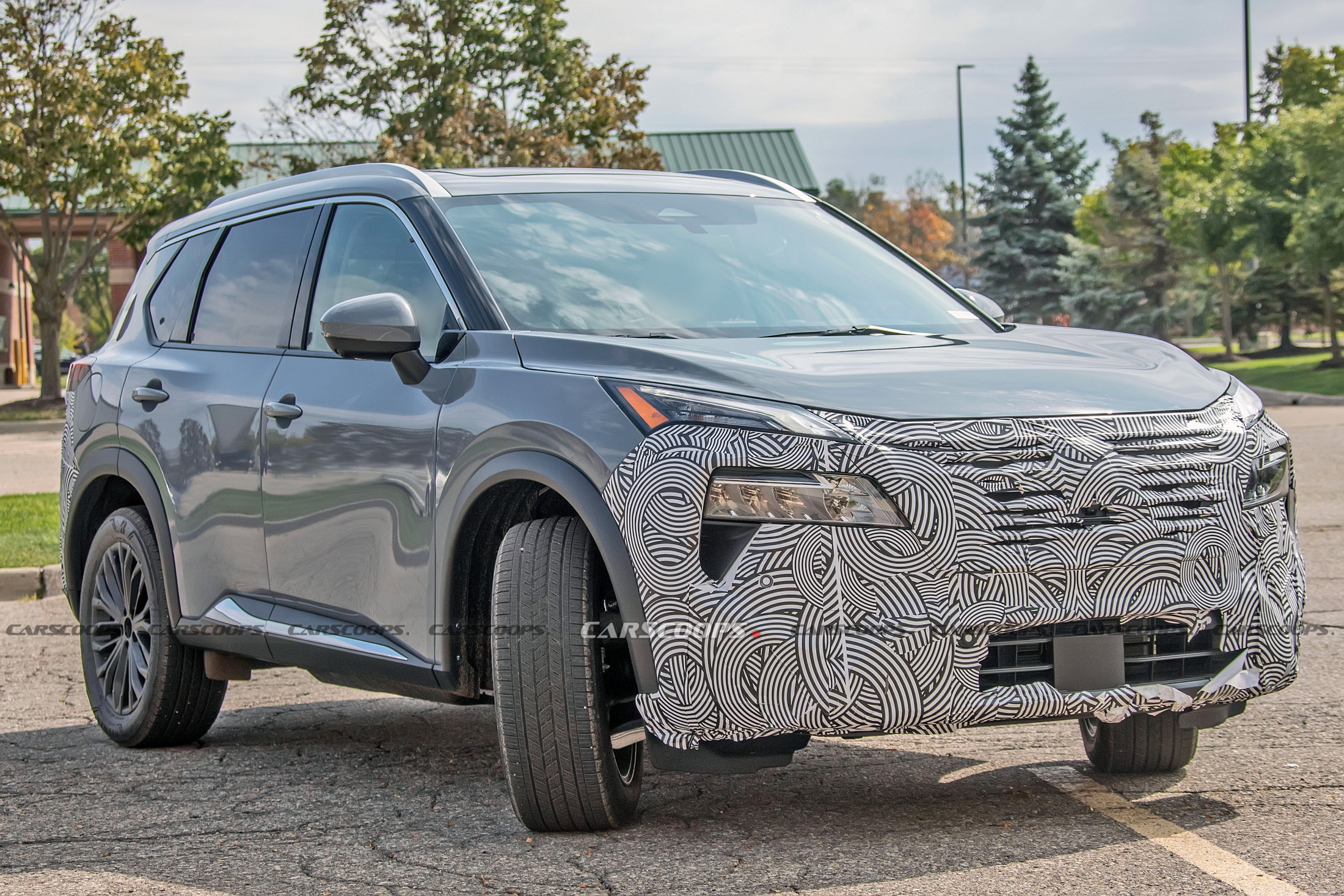 2024 Nissan Rogue Facelift Spied With Larger Infotainment Screen ...
