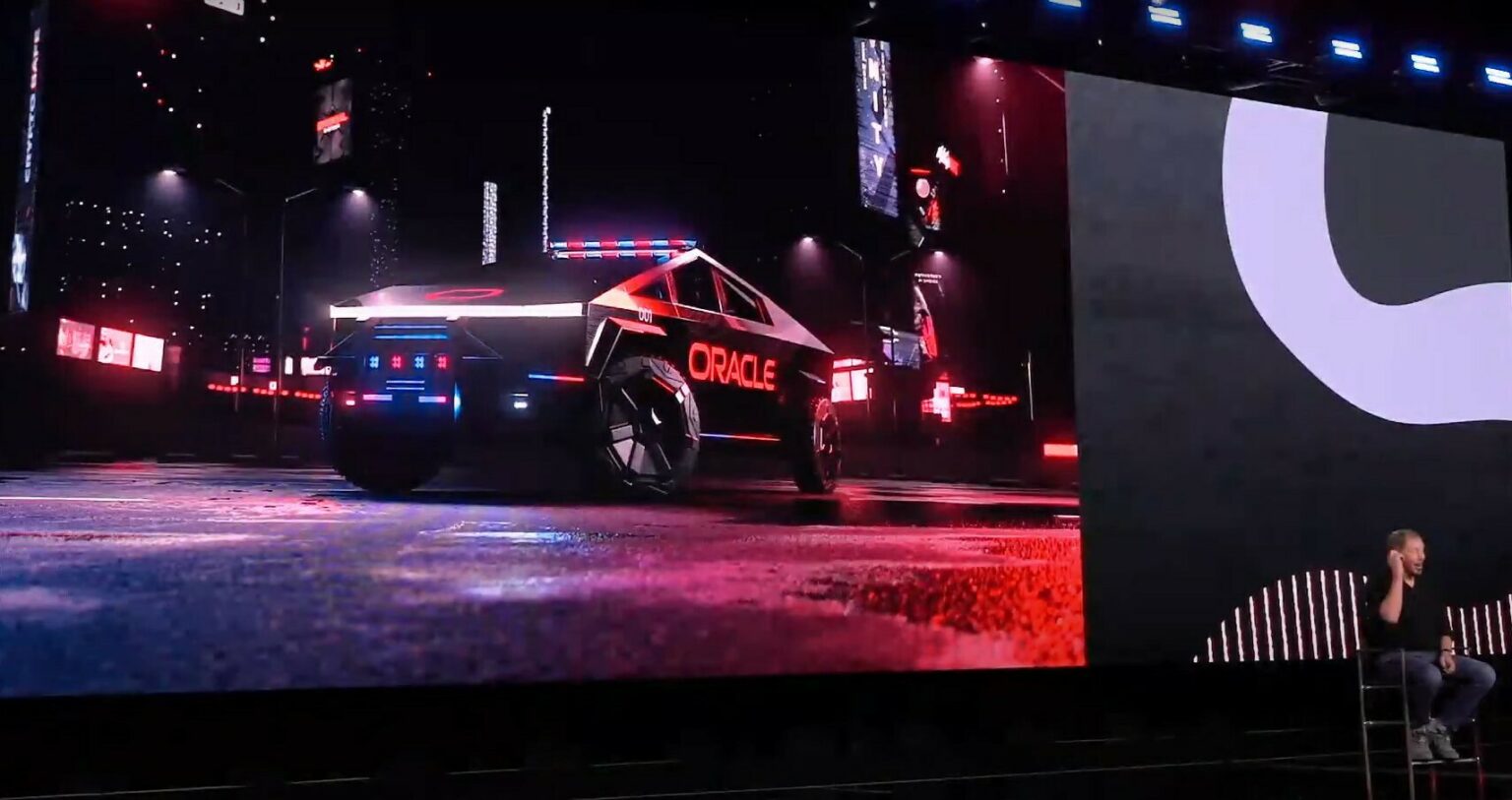 Oracle Founder Touts Tesla Cybertruck As ‘Next-Gen Police Vehicle ...