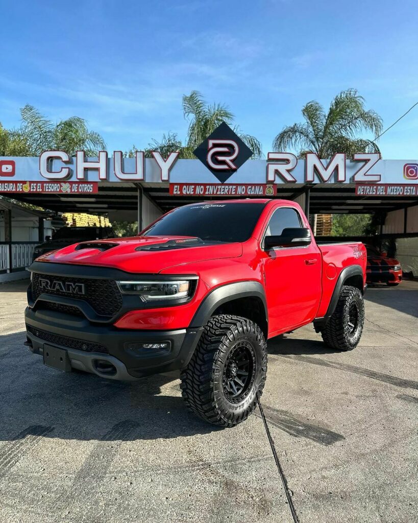 Someone Turned A Ram 1500 TRX Into The Shortest And Most Badass Single ...
