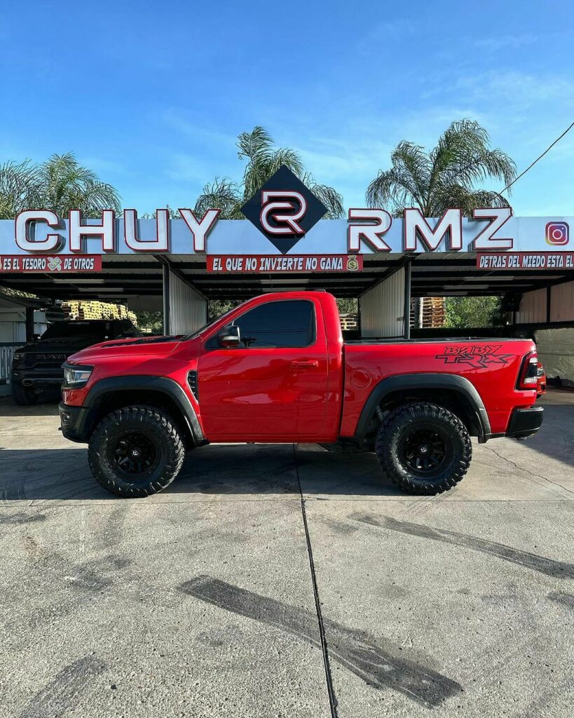 Someone Turned A Ram 1500 TRX Into The Shortest And Most Badass Single ...