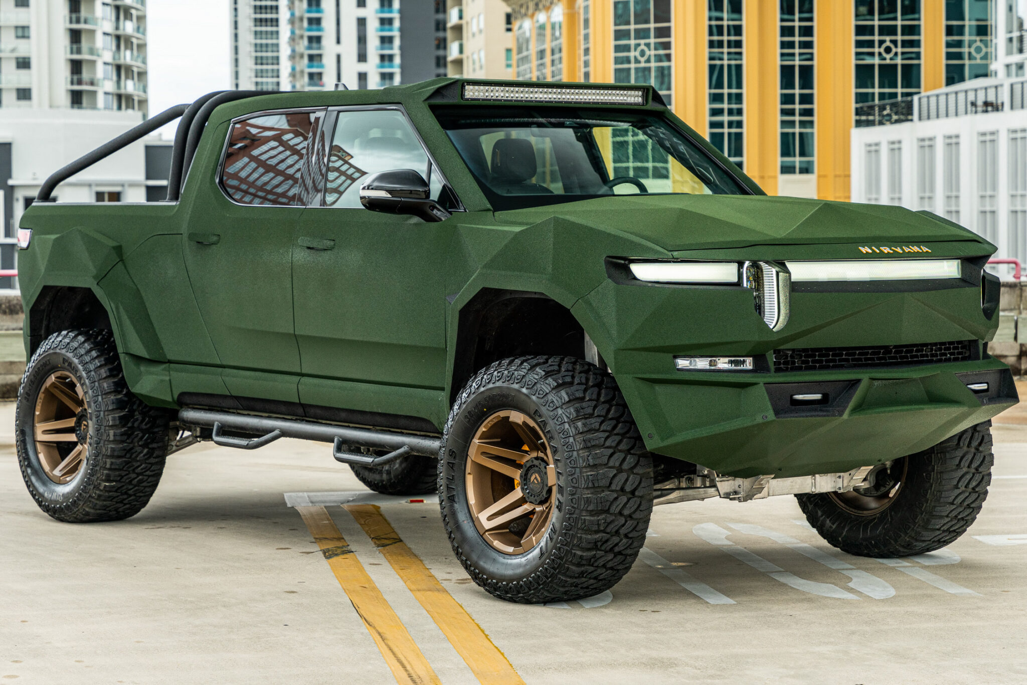Apocalypse Nirvana Is A Lifted Rivian R1T That’s Too High | Carscoops