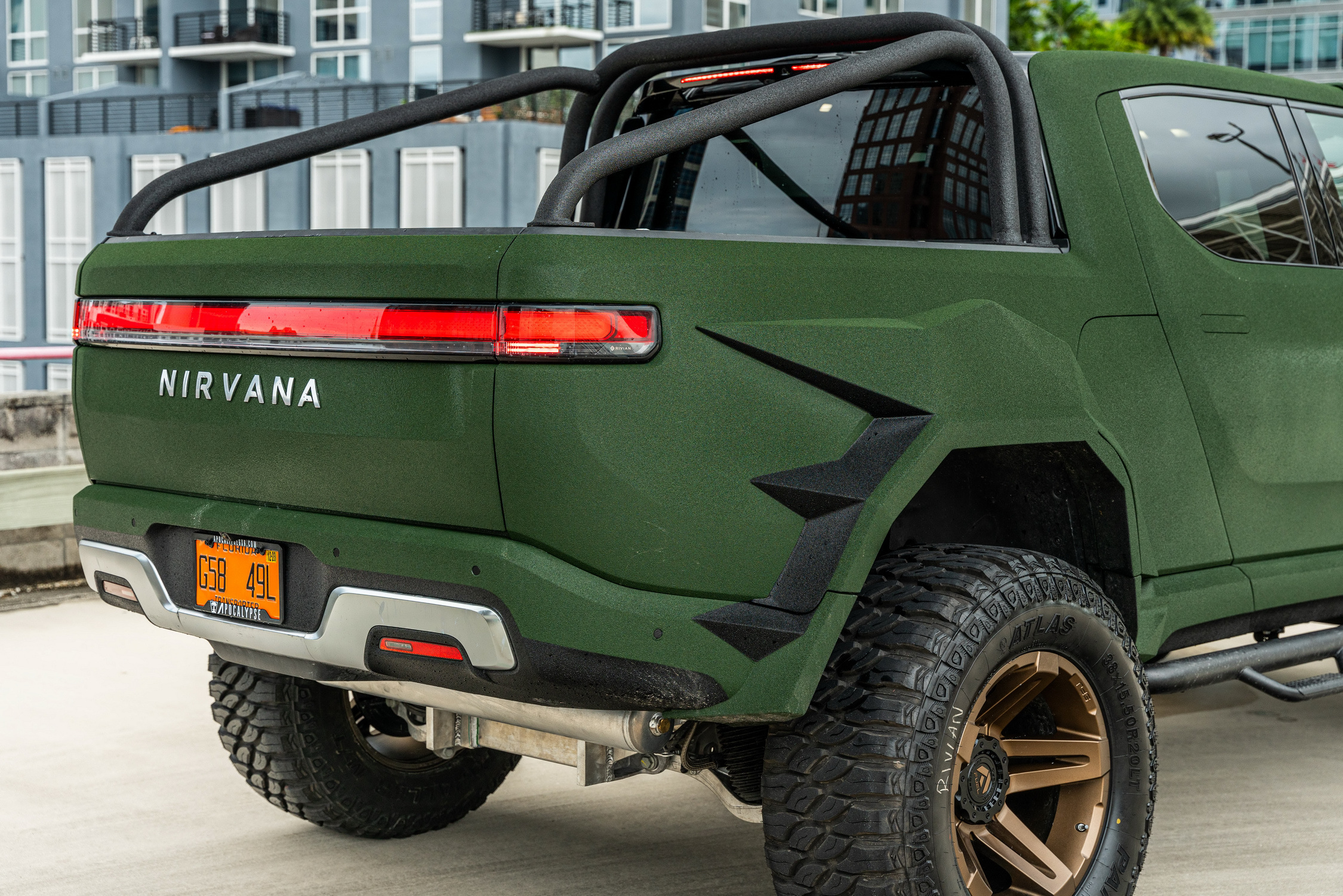 Apocalypse Nirvana Is A Lifted Rivian R1T That’s Too High | Carscoops
