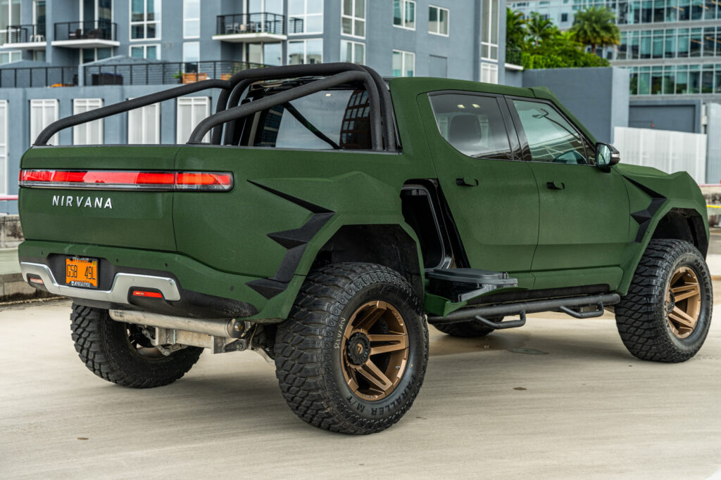 Apocalypse Nirvana Is A Lifted Rivian R1T That’s Too High | Carscoops