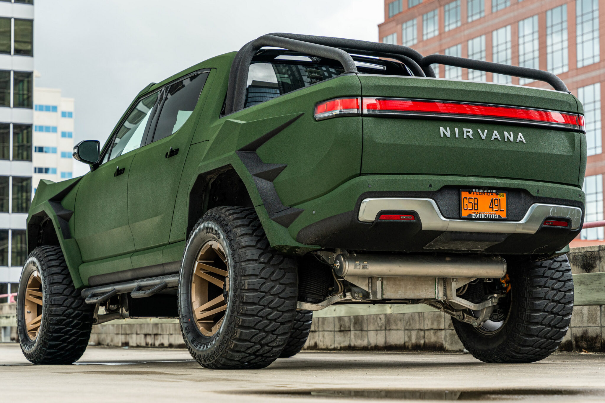 Apocalypse Nirvana Is A Lifted Rivian R1T That’s Too High | Carscoops