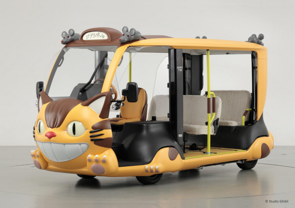 Toyota APM EV Shuttle Transformed Into A Real-Life Cat Bus | Carscoops