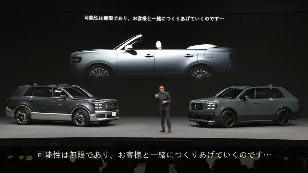 Toyota Century SUV Shown In Sporty GRNM And Luxurious Cabriolet Forms ...