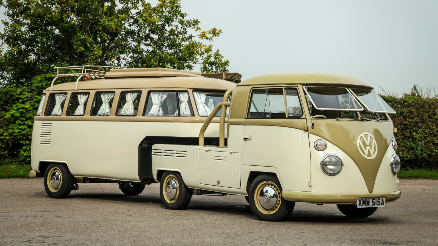 Two VW Type 2s Combine To Make An Epic Audi S3-Powered Camper | Carscoops