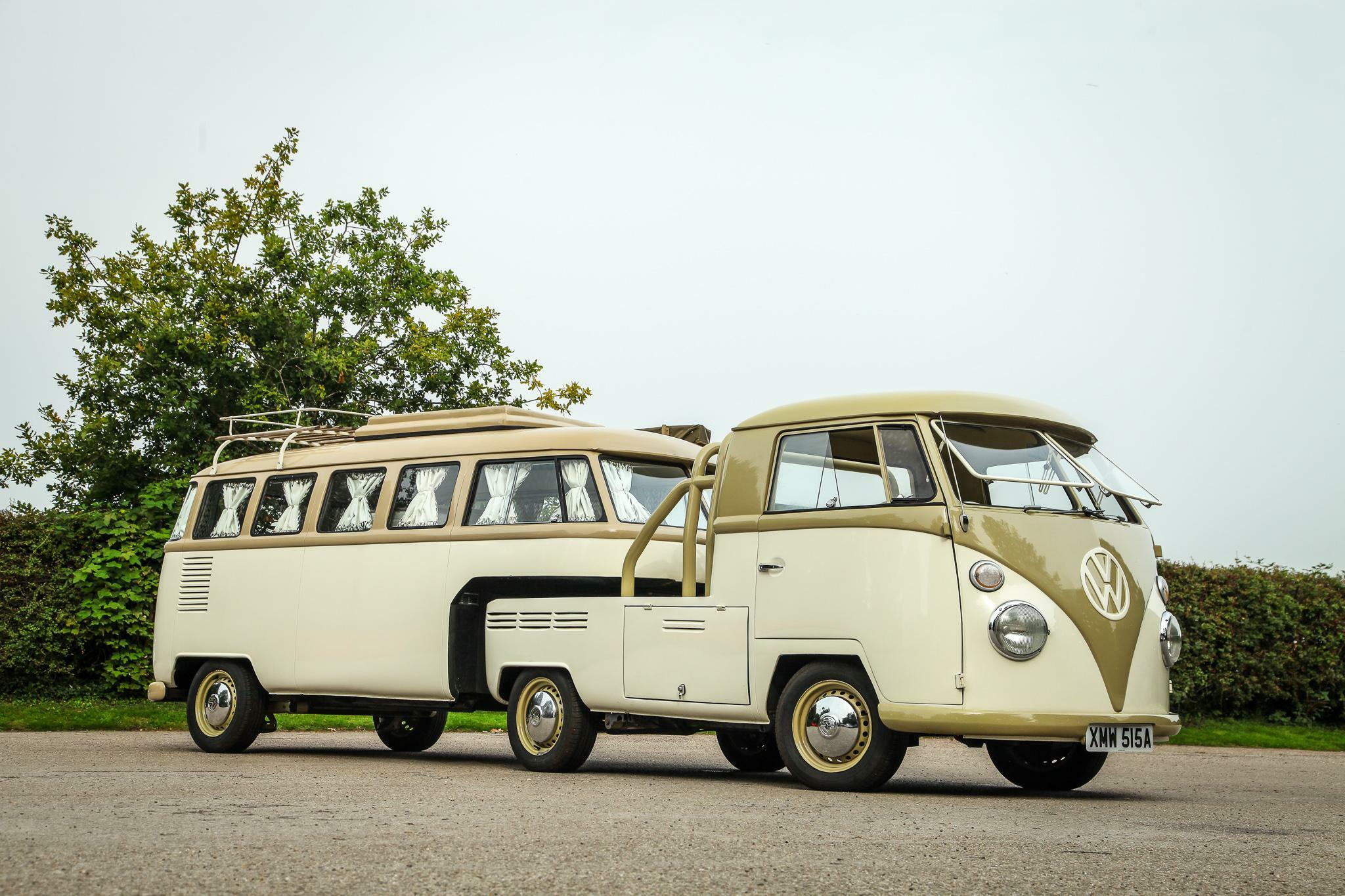 Two VW Type 2s Combine To Make An Epic Audi S3-Powered Camper | Carscoops