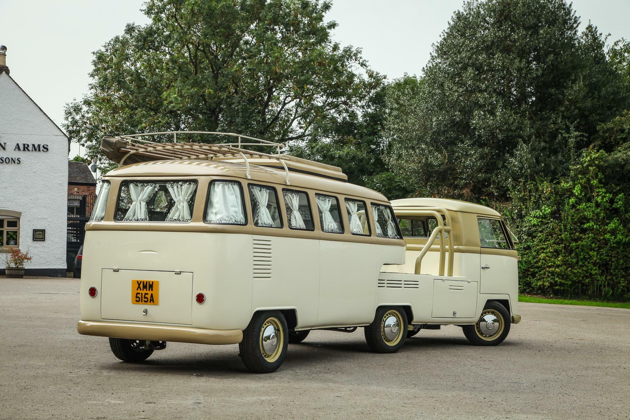 Two VW Type 2s Combine To Make An Epic Audi S3-Powered Camper | Carscoops