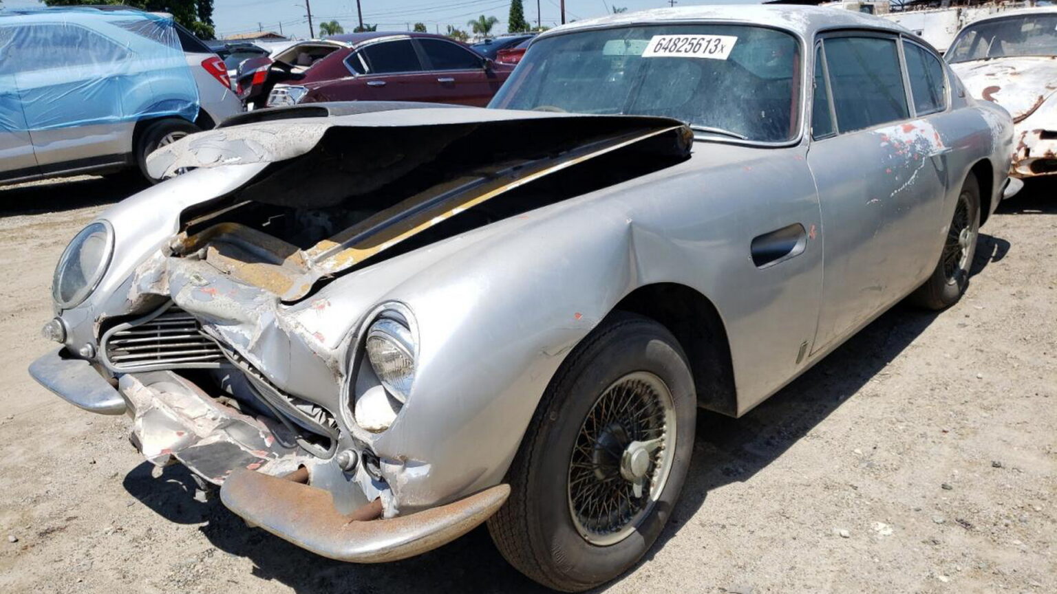 Would You Have Paid $66k For This Mangled Aston Martin DB6? | Carscoops