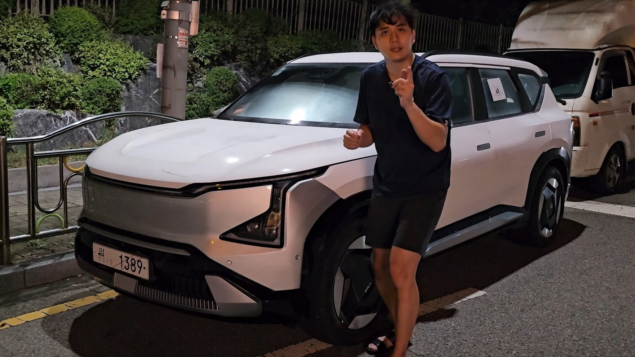2025 Kia EV5 Electric SUV Filmed In Real Life Looking Sharp | Carscoops