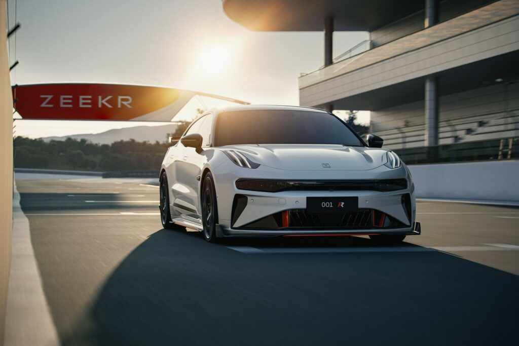 Zeekr 001 FR Debuts With Four Motors, Tank Turns And 1,248 HP | Carscoops