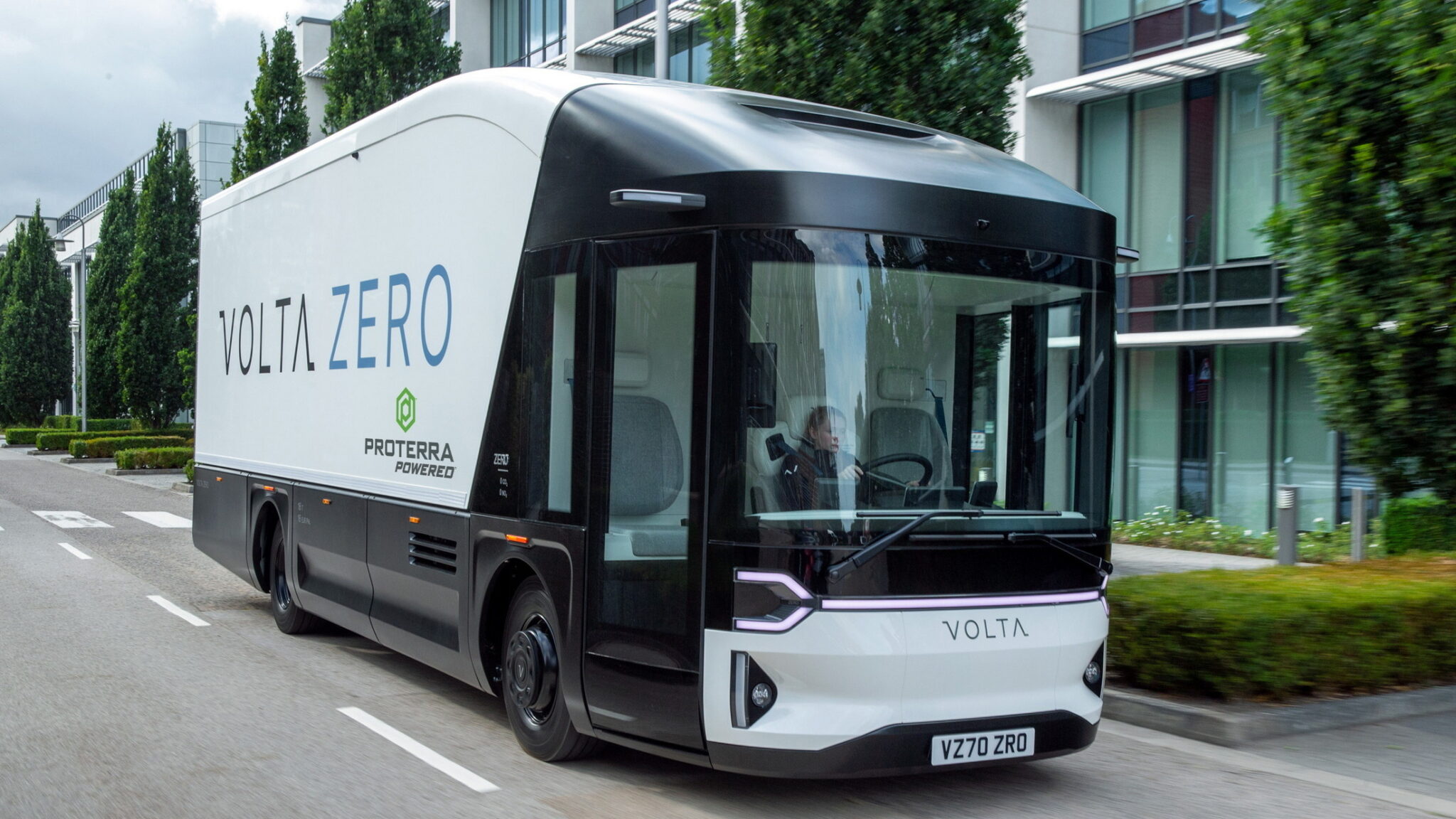 Volta Zero Is A 16-Tonne Electric Truck With A Central Driving Position ...