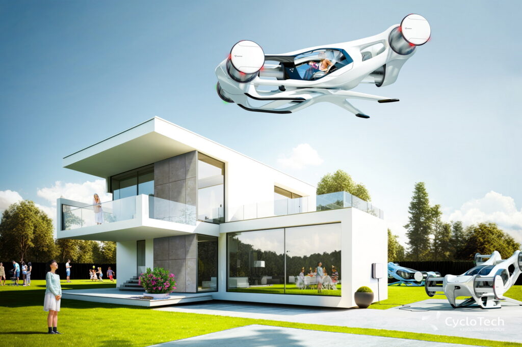Weird New Flying Car Uses A Drum-Shaped Fan Instead Of Propellers To ...