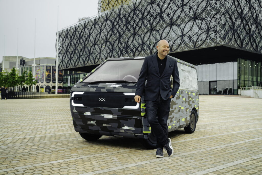 This Adorable Electric Van Has A Plastic Body And Clicks Together Like ...