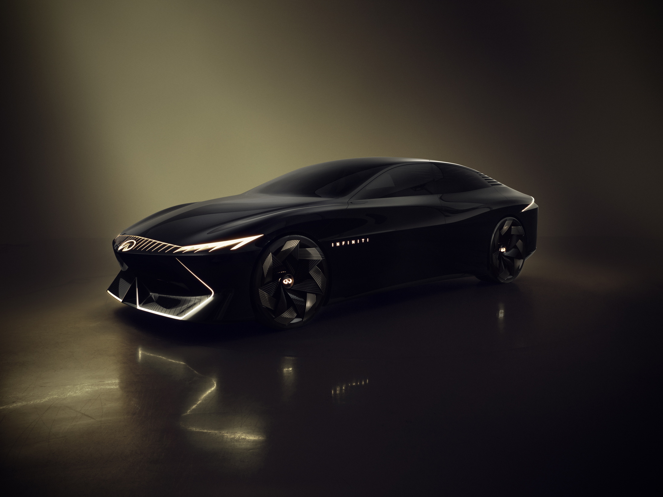 Infiniti Vision QE Concept Previews Electric Fastback Sedan Coming In ...