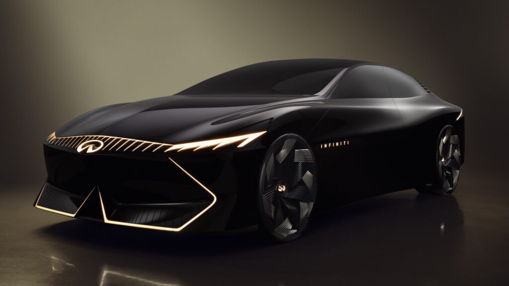 Infiniti Vision QE Concept Previews Electric Fastback Sedan Coming In ...