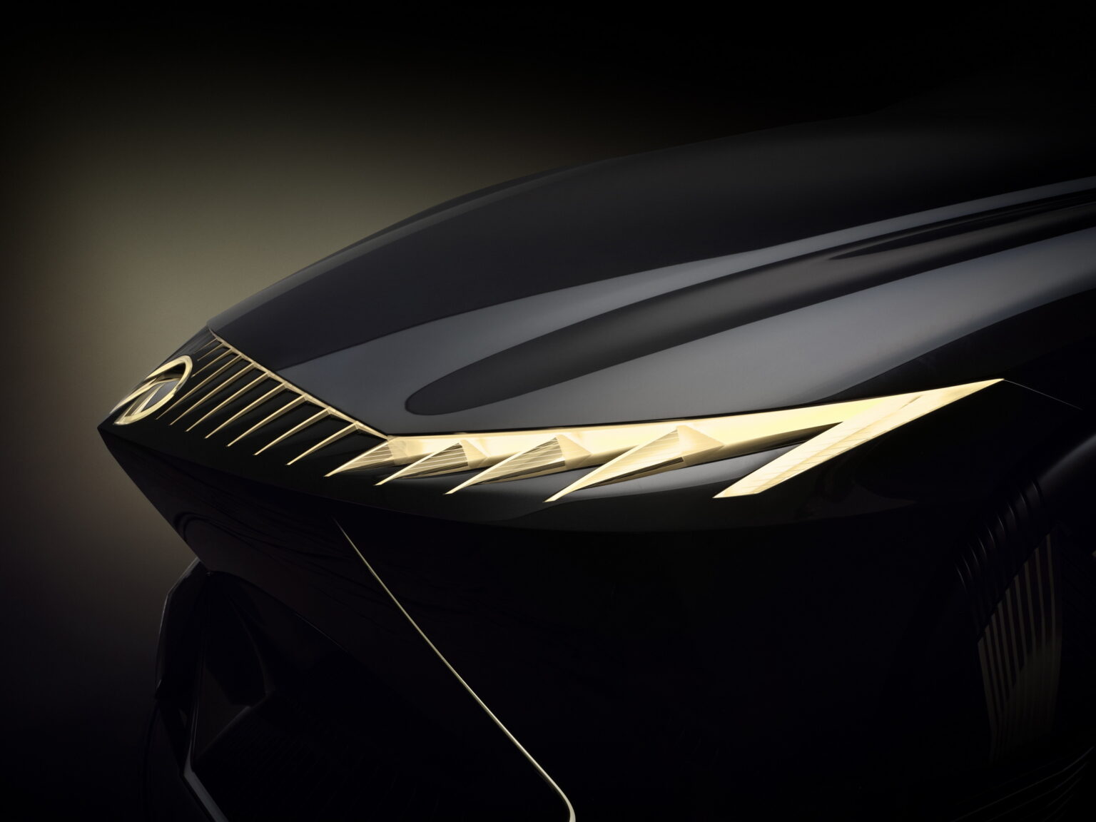 Infiniti Vision QE Concept Previews Electric Fastback Sedan Coming In ...