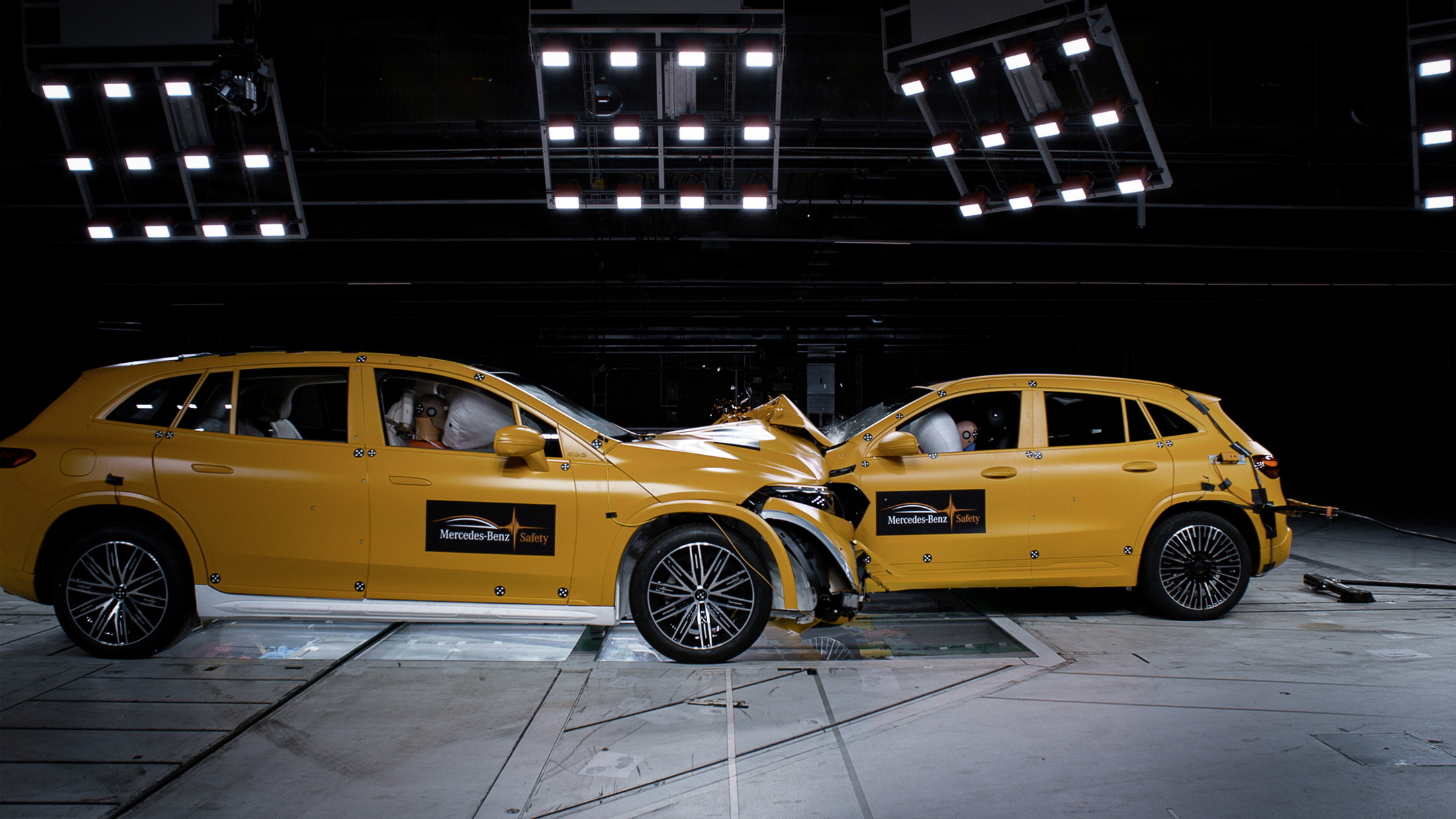 Mercedes Crashes Two EVs Into Each Other To Prove They’re Safe In The ...