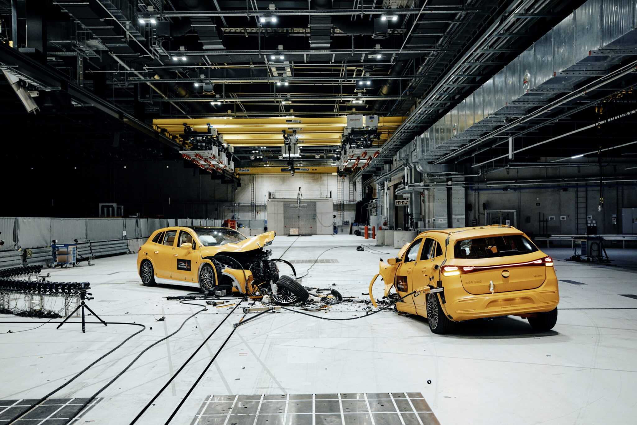 Mercedes Crashes Two EVs Into Each Other To Prove They’re Safe In The ...