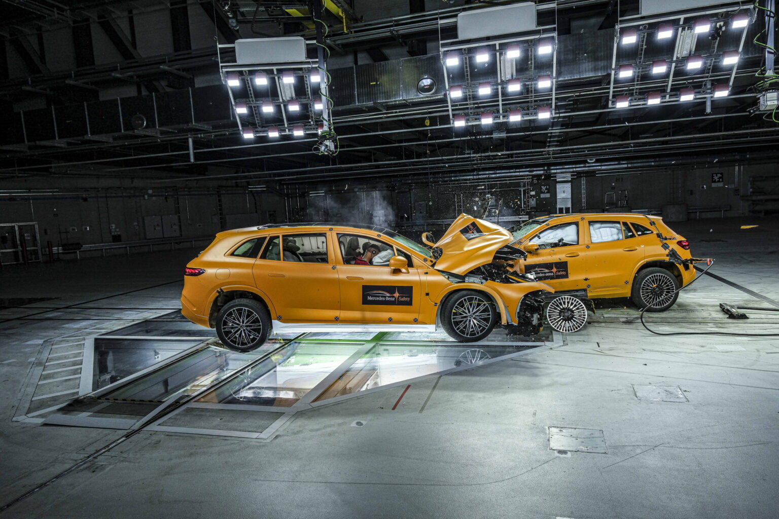 Mercedes Crashes Two EVs Into Each Other To Prove They’re Safe In The ...