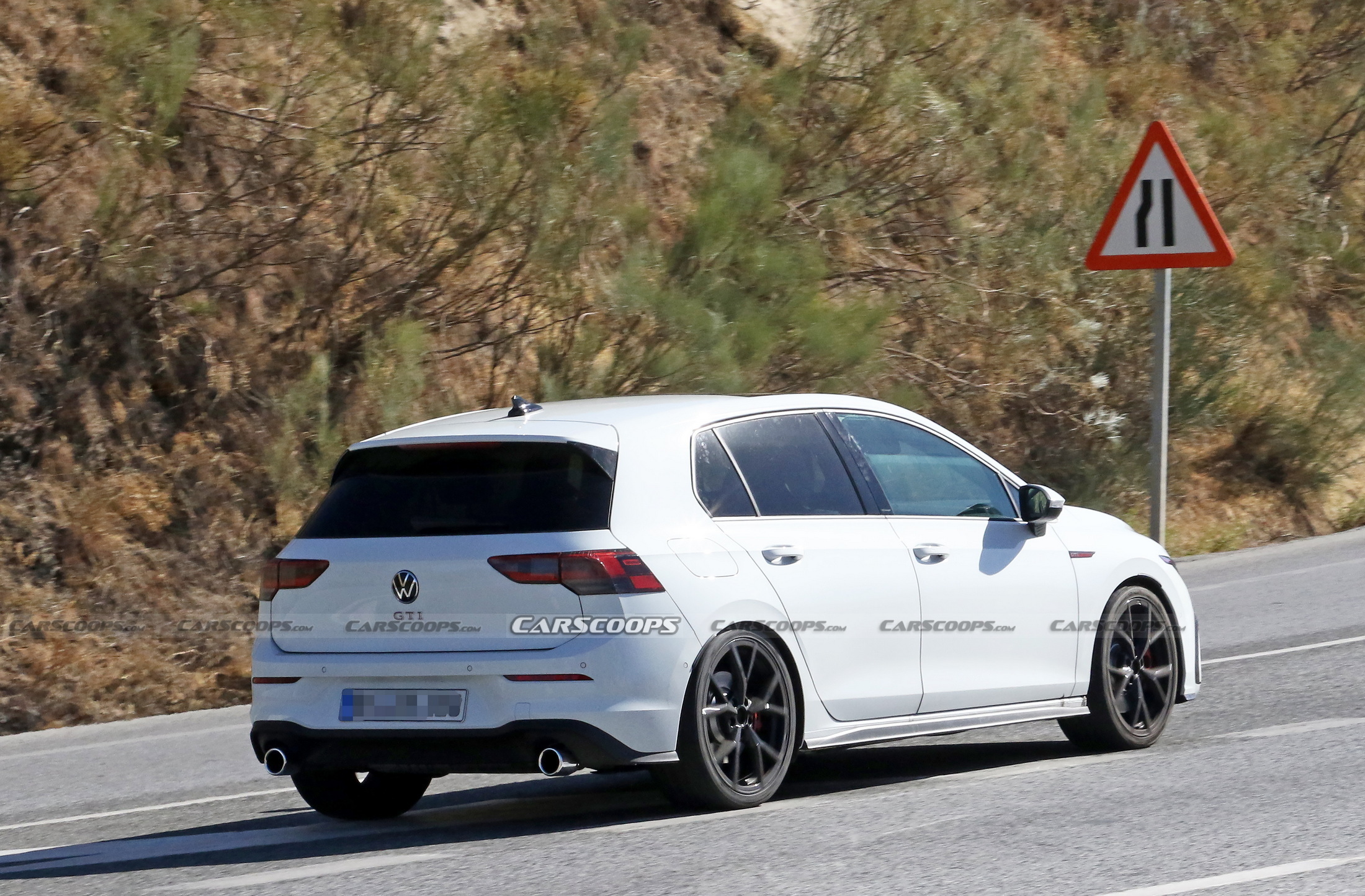 2024 VW Golf GTI Facelift Spotted Testing Its Minor Tweaks | Carscoops